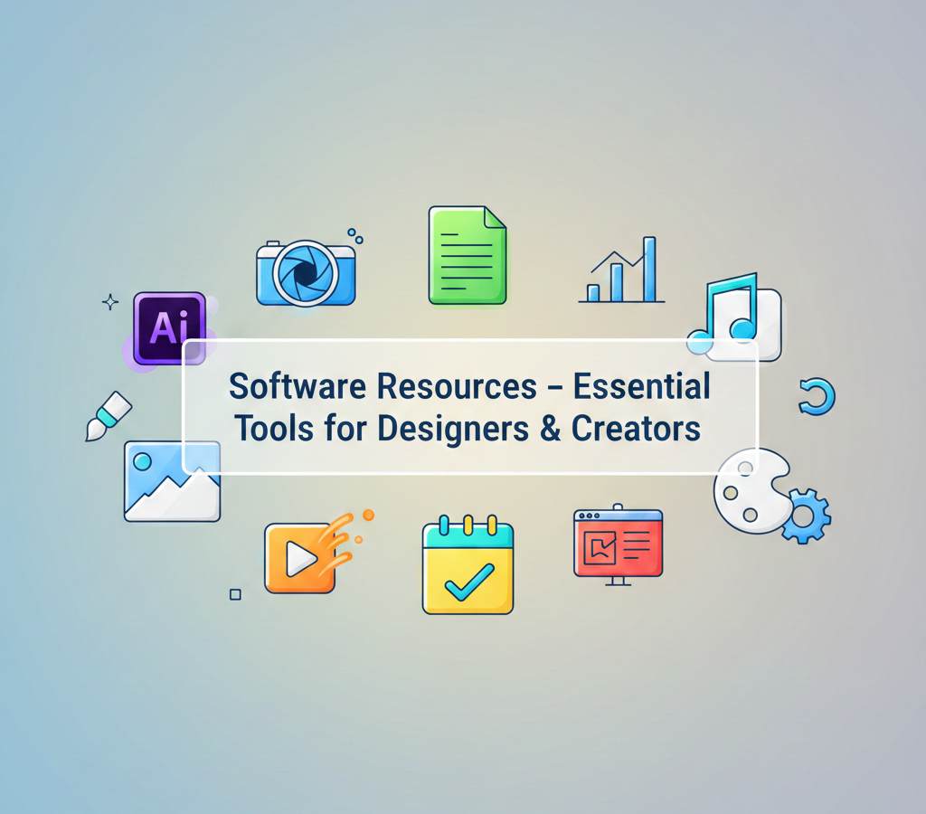 Software Resources for Designers & Editors | AntarGFX